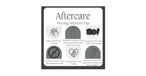 Piercing Healing Timeline And Aftercare Guide Dudos Tattoos And