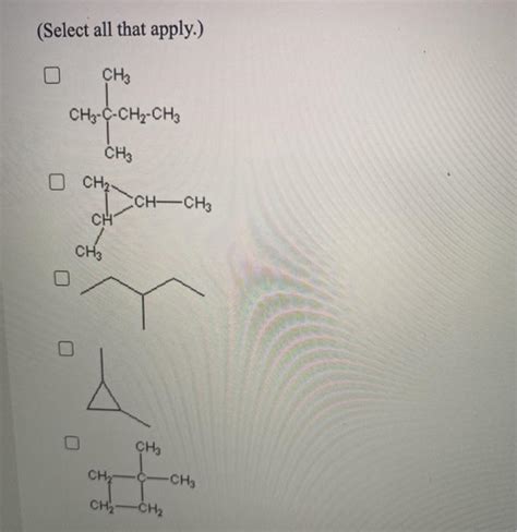 Solved A Model Of An Alkane Appears In The Window Below