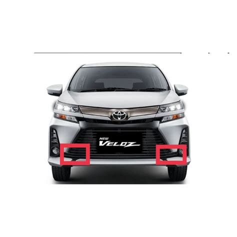 Jual Moulding Front Tutup Derek Towing Bemper Bumper Depan Grand New Avanza Veloz