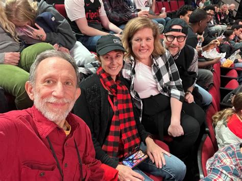 Natas Nw On Linkedin Natas Nw Members Cheered On The Portland Trail Blazers The Rose Quarter