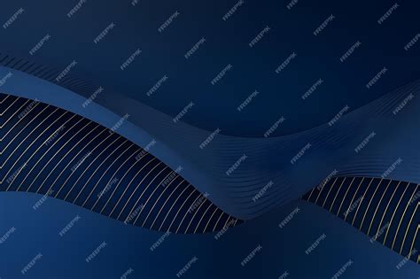 Premium Ai Image 3d Modern Wave Curve Abstract Presentation Background Luxury Paper Cut