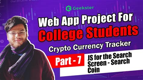 Crypto Tracker Web App Html Css Javascript Projects For Beginners Part 7 Search Coins