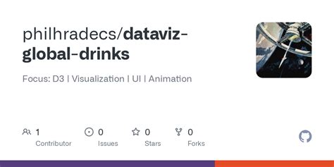 Github Philhradecsdataviz Global Drinks Focus D3 Visualization