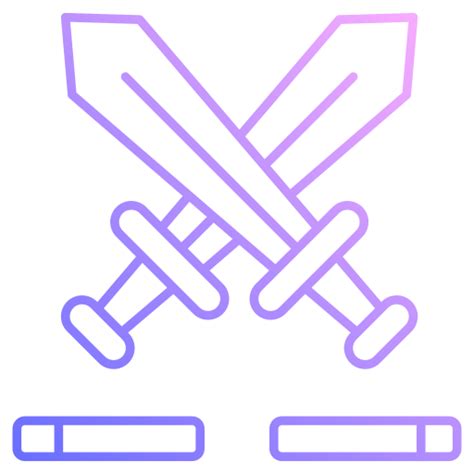 Combat Generic Gradient Outline Icon Freepik