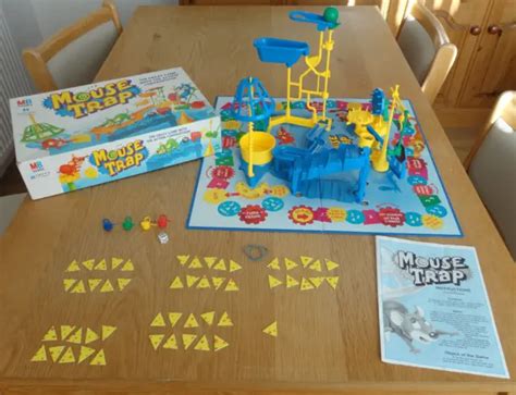 Mouse Trap Board Game 1999 Mb Games Hasbro Used 1 Cheese Piece