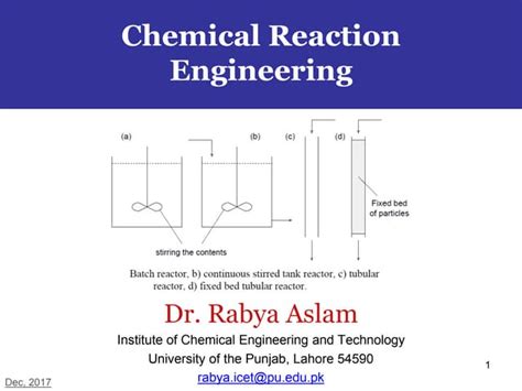 Chemical Reaction Engineering Pdf