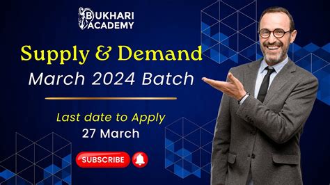 Supply Demand March 2024 Batch Forex Trading Course Bukhari