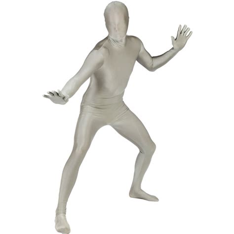 Buy Silver Morphsuit Adult Costume Mydeal Australia