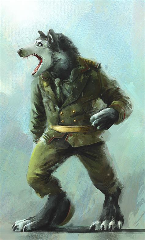 Red Army Werewolf Sketch By Isignrob On Deviantart