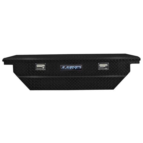 Lund In Mid Size Single Lid Aluminum Beveled Low Profile Black