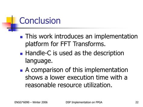 Ppt Dsp Implementation On Fpga Powerpoint Presentation Free Download