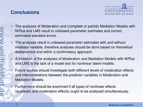 PPT Analysing Moderation And Mediation Effects With Structural