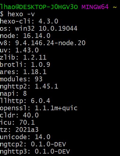 使用hexo和githubpages搭建个人博客 Lhs Blogs