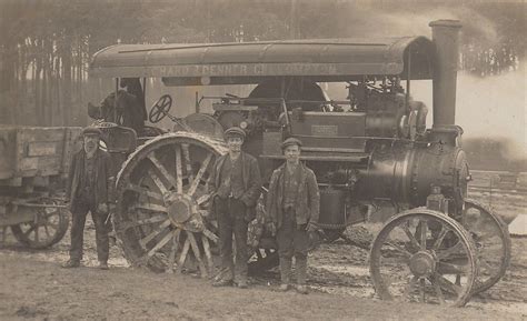 Fowler Road Locomotive Vintage Tractors Steam Engine Traction Engine