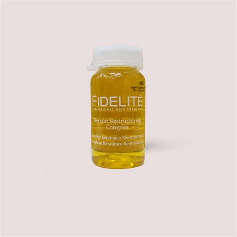 Ampolla Complejo Keratinico Restucturante 15ml Fidelite Zatys