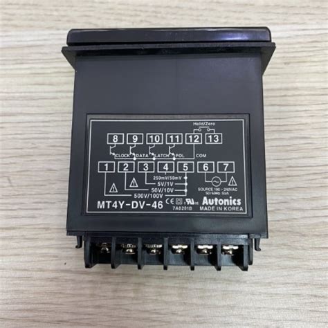Mt4y Dv 46 Đồng Hồ điện áp Dc Autonics 72x36mm Amazen