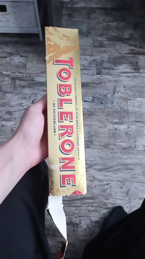Absolute Unit Of A Toblerone I Saw The Post Bout Toblerone Previously But Ppl Have Been