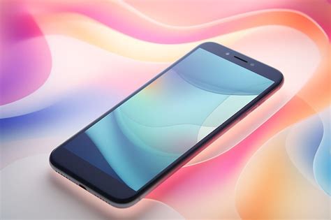 Premium Photo Gradient Blur Colorful Phone Wallpaper