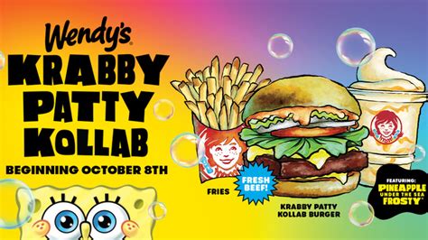 Wendys Krabby Patty And Pineapple Under The Sea Frosty Review Cartoon