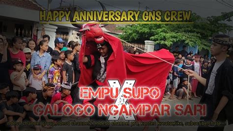 Empu Supo Galogo Ngampar Sari Live Panda Landung Wagir YouTube