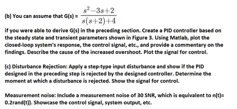 Solved When The Closed Loop System Shown In Figure 2 Is