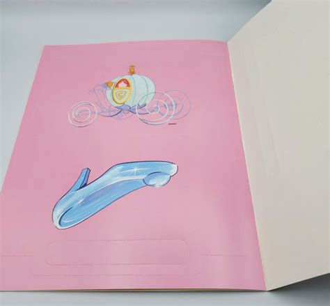 Golden Books Walt Disneys Cinderella Paper Doll Etsy