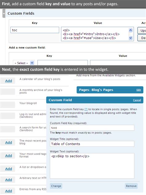 Custom Field Widget Para Wordpress Descargar