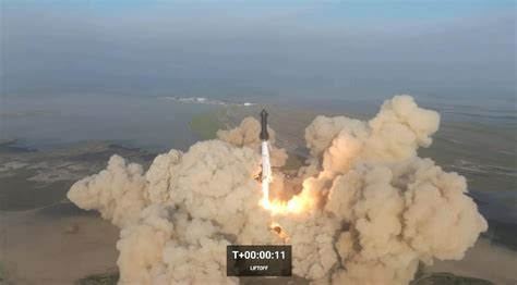 Starship Explose Trois Minutes Après Son Lancement Cétait Le Premier