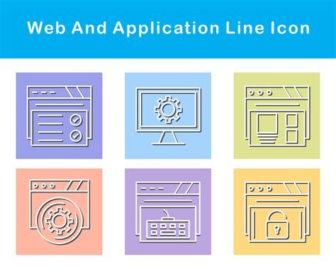 Web And Application Vector Icon Set 21272933 Vector Art At Vecteezy