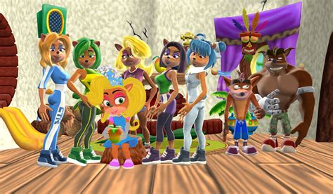Princess Coco Bandicoot And Trophy Girls Bandicoot By 9029561 On Deviantart