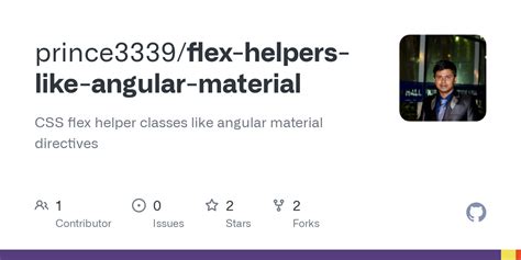 Github Prince Flex Helpers Like Angular Material Css Flex Helper