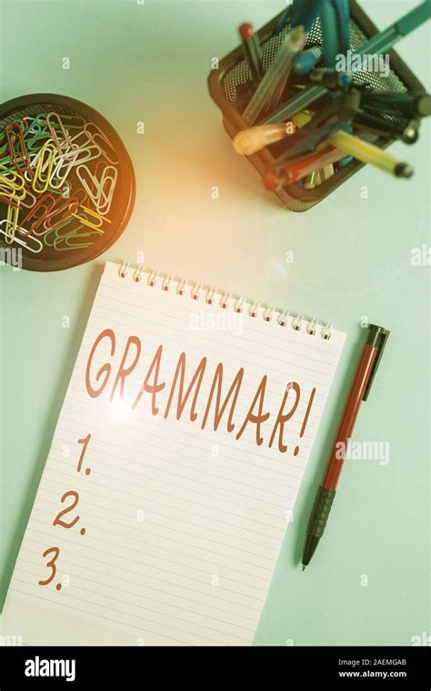 Handwriting Text Writing Grammar Conceptual Photo Whole System