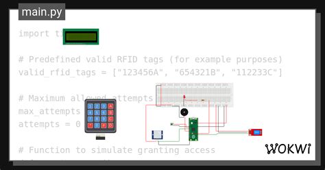 Rfid Wokwi Esp32 Stm32 Arduino Simulator