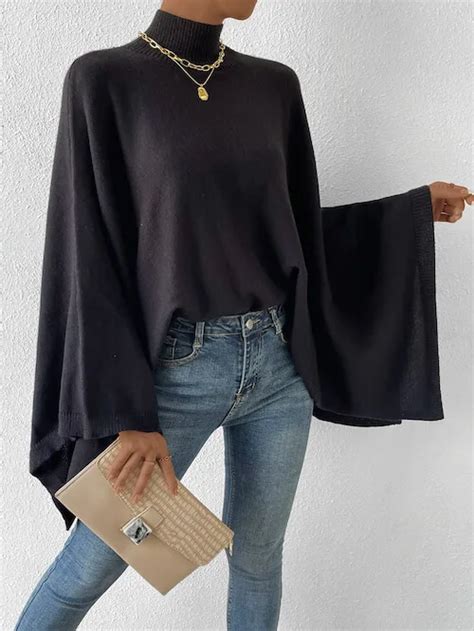 How To Wear A Poncho Sweater 30 Chic Ways To Style And Modern Outfit