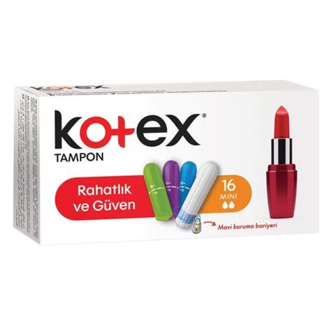 Kotex Tampons Mini 16`s