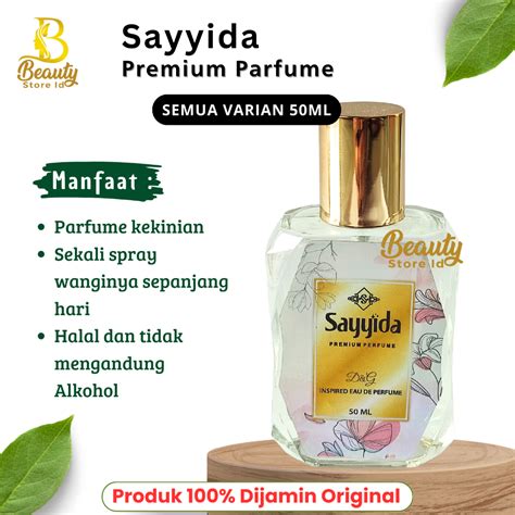 Jual BS Parfum Sayyida Premium Ml Original Parfum Tahan Lama Murah Parfume Non Alkohol