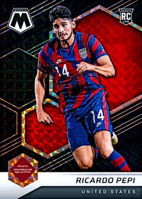 2021 22 Panini Mosaic Road To Fifa World Cup Soccer Cards Checklist