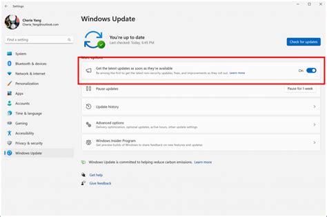 Windows 11 nouvelle mise à jour dans les canaux Beta et RP Insider