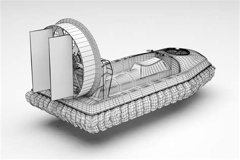 Hovercraft 3d Model Turbosquid 1403504