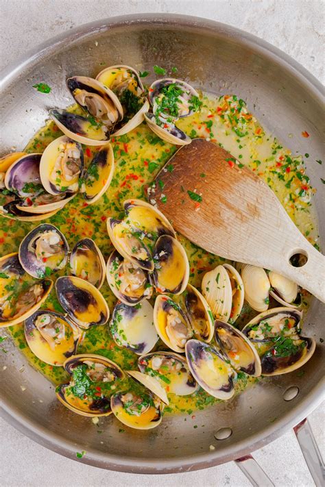 Garlic Butter Pipis Recept Knoflook Garnalen Eten