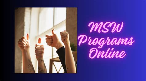 Significance Of Msw Degree Top Places For Msw Programs Online