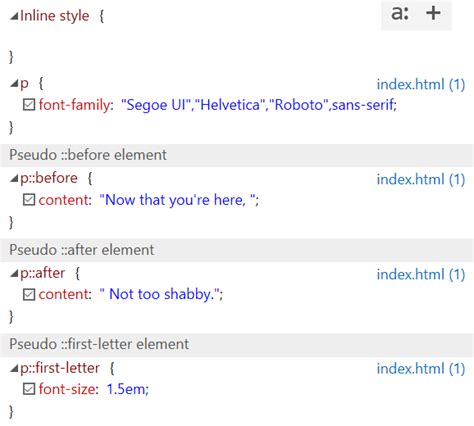 New And Improved Event And Css Inspection For Microsoft Edge Devtools Microsoft Edge Blog
