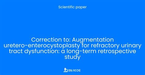 Es Iode On Linkedin Scientific Research Correction To Augmentation…