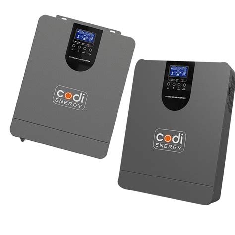 MPPT Solar Grid Hybrid Inverter 6kw Working Without Battery China