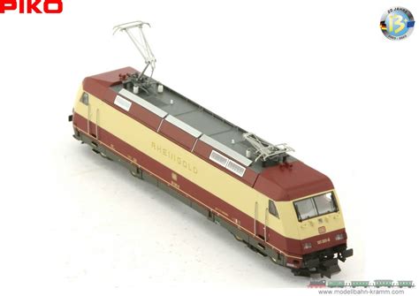 Modellbahn Kramm Piko 71610 N Analog E Lok BR 101 001 6 Rheingold DB