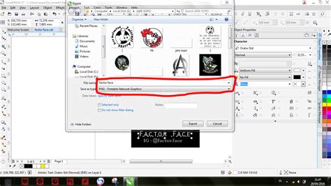 Tutorial Coreldraw Adobe Photoshop Pemula Export Gambar Pada CorelDraw