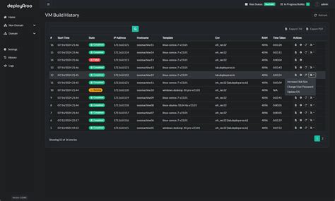 Screenshots Deployaroo
