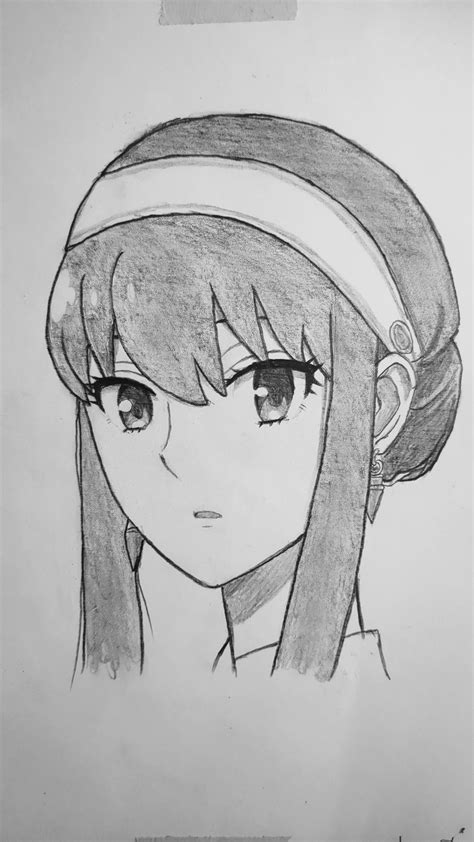 How To Draw Yor Forger Step By Step Yor Forger Drawing In 2022 Sketsa Anime Sketsa Lukisan