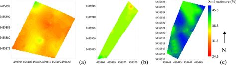 A Spatial Variability Maps Of Soil Moisture Content For Agricultural
