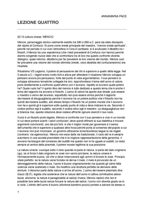 Riassunto Lezione Corso Cultura Cinese Sbobinature Di Storia Cinese